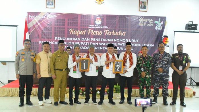 Pj Bupati Alfian Hadiri Rapat Pleno Terbuka Penetapan Nomor Urut Paslon Pada Pilkada 2024 ...