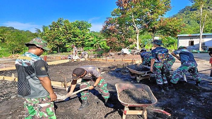 Paldam XII Tanjungpura Laksanakan Karya Bakti di Rumah Warga Pasca ...