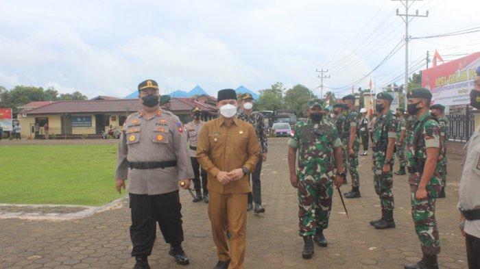 Polres Kapuas Hulu Bersinergi dengan Instansi Apel Gelar Pasukan Operasi Ketupat 2022 ...