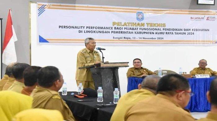 Pj Bupati Kubu Raya Sebut Pelatihan Ini Penting untuk ASN - Tribunpontianak.co.id