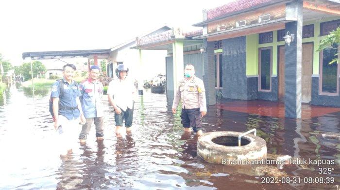 Polres Kubu Raya Ingatkan Warga Waspadai Banjir Rob - Tribunpontianak.co.id