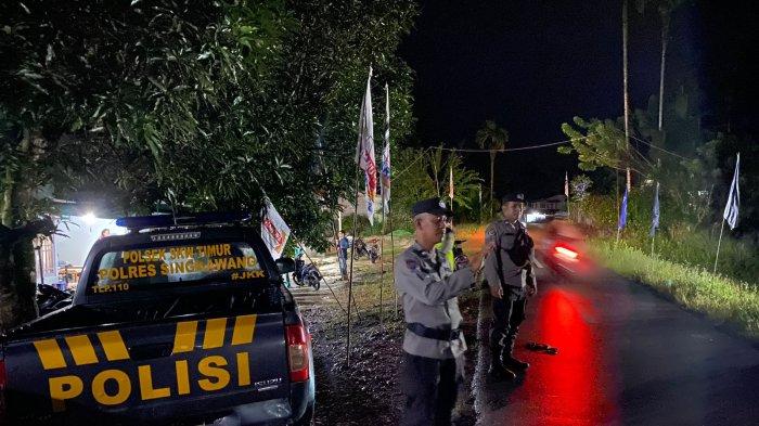 Personel Operasi Mantap Brata Kapuas Polres Singkawang Laksanakan Kegiatan Pengamanan Kampanye ...