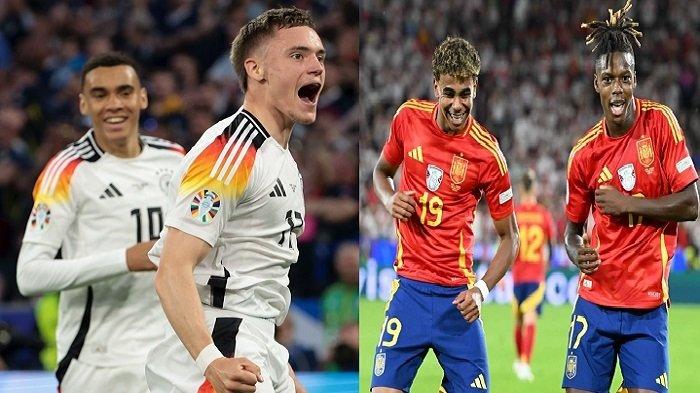 LIVE SCORE HASIL Spanyol vs Jerman Perempat Final EURO 2024, Der Panzer ...