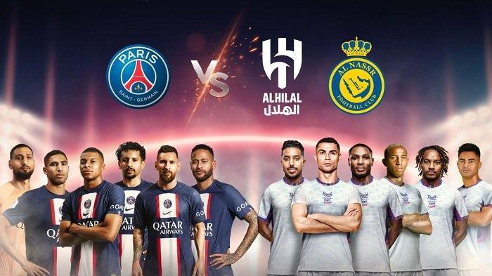 Livescore Hasil PSG vs Riyadh All-Stars! Adu Sengit Pertemuan Rivalitas Lionel Messi vs Ronaldo ...