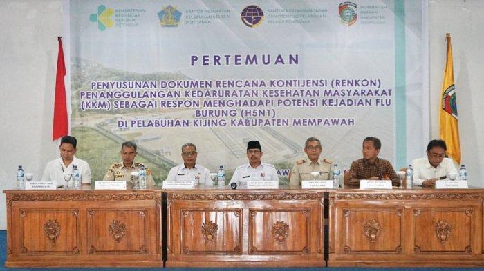Pemkab Mempawah Lakukan Persiapan Penanggulangan Keluar-Masuk Wabah Penyakit di Pelabuhan Kijing ...