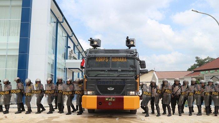 Polres Landak Mulai Operasi Mantap Brata Kapuas 222 Hari Kedepan - Tribunpontianak.co.id