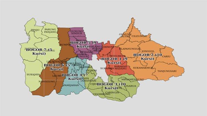 DAFTAR Nama 55 Anggota DPRD Kabupaten Bogor Terpilih 2024-2029 Gerindra Pemenang di Kabupaten ...