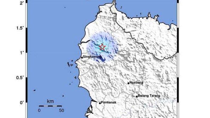 BPBD Kalbar: Belum Ada Laporan Kerusakan Akibat Gempa di Landak - Tribunpontianak.co.id