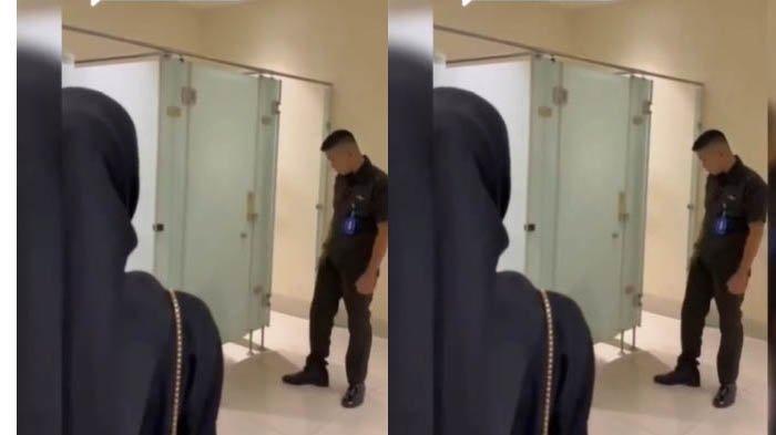 Viral Sepasang Remaja Dalam Toilet Perbelanjaan Satpam Turun Tangan, Netizen : Masih Pakai ...