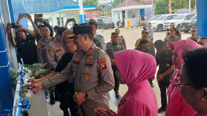 Kapolda Kalbar Pipit Rismanto Resmikan Gedung Satpas Polres Singkawang - Tribunpontianak.co.id