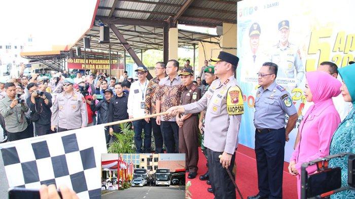 Kapolda Kalbar Bersama Forkopimda Kalbar Melepas Mudik Gratis Khatulistiwa 2024 ...