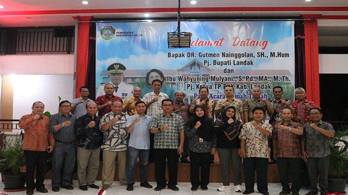 Pj Bupati Landak Sambut Kunjungan Tim Setwapres RI - Tribunpontianak.co.id
