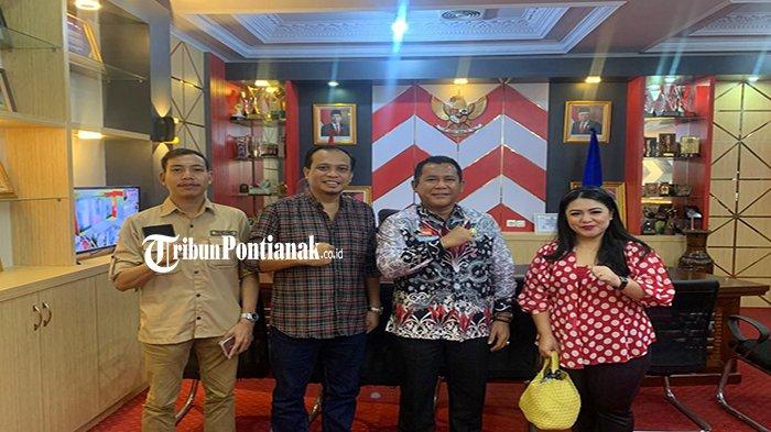 Sekretaris PGD ke-38 Provinsi Kalimantan Barat Audiensi Bersama Pj Bupati Sanggau ...