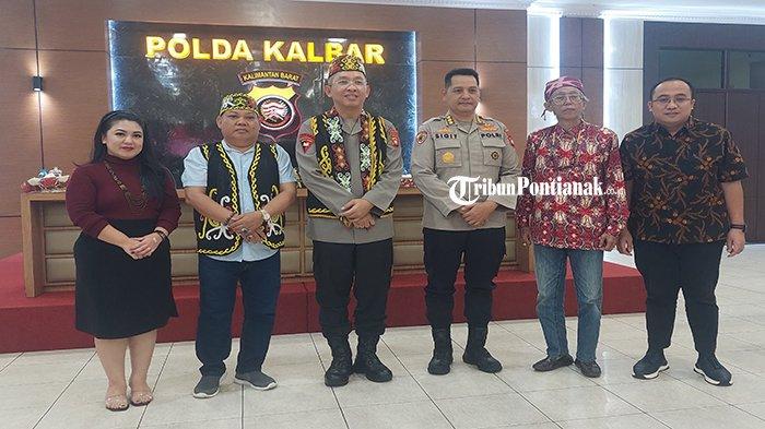 Polda Kalbar Bersama Panitia Pekan Gawai Dayak ke 38 Gelar Rapat Bersama - Tribunpontianak.co.id