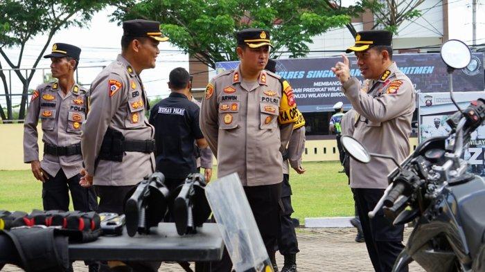 Tim Asistensi dan Pamatwil Operasi Kepolisian Terpusat Matap Brata Kapuas Kunjungi Polres ...