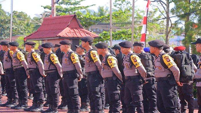 Polres Sintang Gelar Apel Pergeseran Pasukan, Amankan Pemungutan Suara Ulang Pemilu 2024 ...