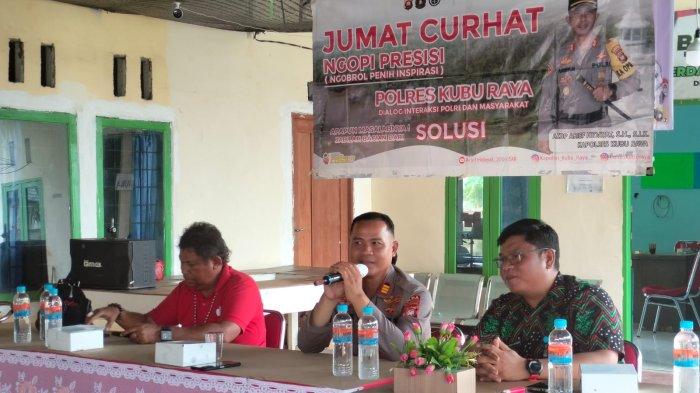 Polisi Ajak Masyarakat Laporkan Pelaku Pembakar Hutan dan Lahan di Kegiatan Jumat Curhat ...