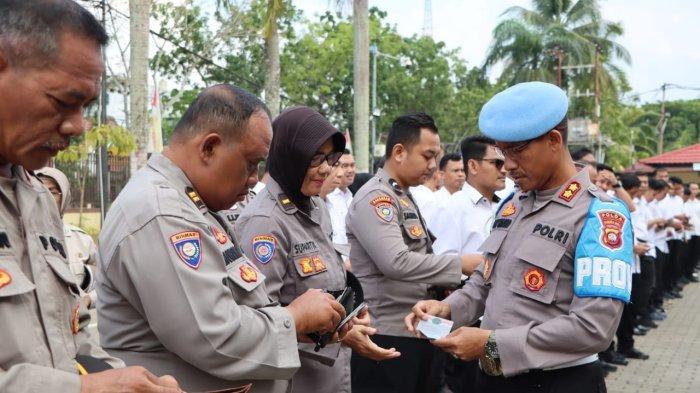 Biro Provos Div Propam Polri Lakukan Pengecekan Disiplin dan Kesiapan ...