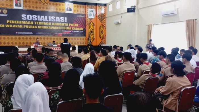 Tim Ro SDM Polda Kalbar Sosialisasi Penerimaan Terpadu Anggota Polri ...