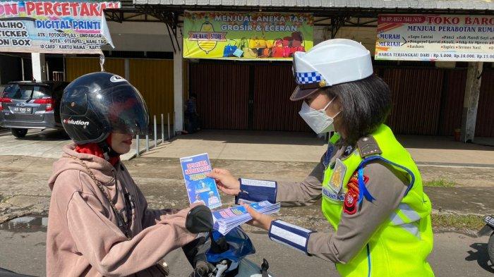 Satuan Lantas Polres Ketapang Berikan Edukasi dan Imbauan Keselamatan Berlalu Lintas kepada ...