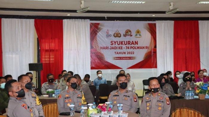 Gelar Syukuran Hari Jadi Polwan ke-74, Berikut Pesan yang Disampaikan Kapolres AKBP Sigit ...