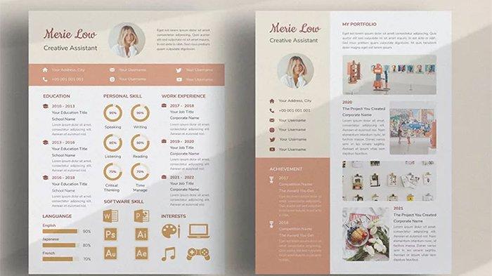 Contoh Membuat Portofolio Lengkap Fungsi dan Artinya untuk Lamaran ...