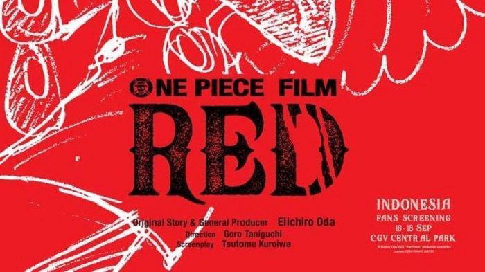 Jadwal Jam Fans Screening One Piece Film Red di Indonesia, Bocoran ...