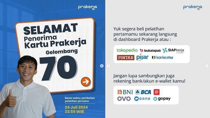 Jadi Peserta Lolos Kartu Prakerja Gelombang 70? Ada 4 Syarat yang Perlu ...