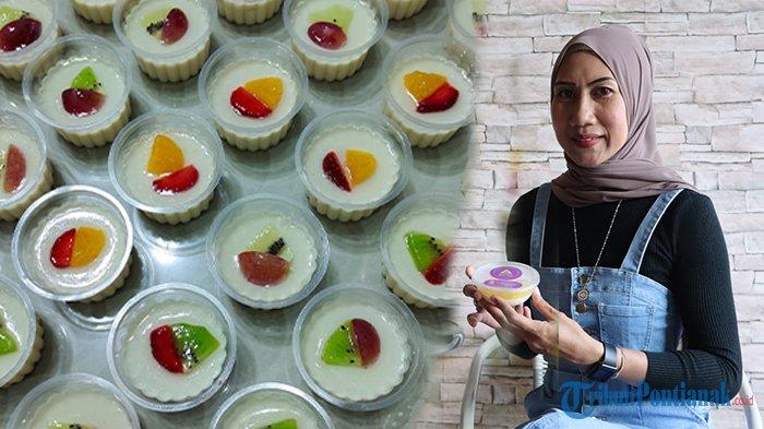Bermodal Rp250 Ribu, Ibu Dua Anak di Pontianak Ini Raup Keuntungan Fantastis dari Jualan Puding ...