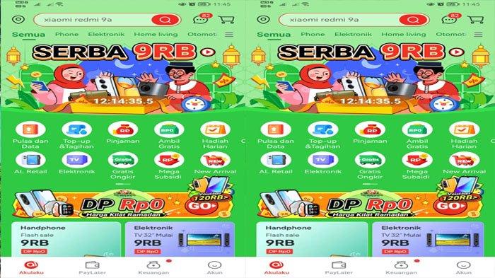 Cara Beli Serba 9RB di Akulaku dan Daftar Dapat Bonus Pakai Kode ...