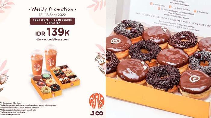 Promo JCO Hari Ini 16 September 2022, Nikmati 1 Box JPops 1/2 Lusin ...