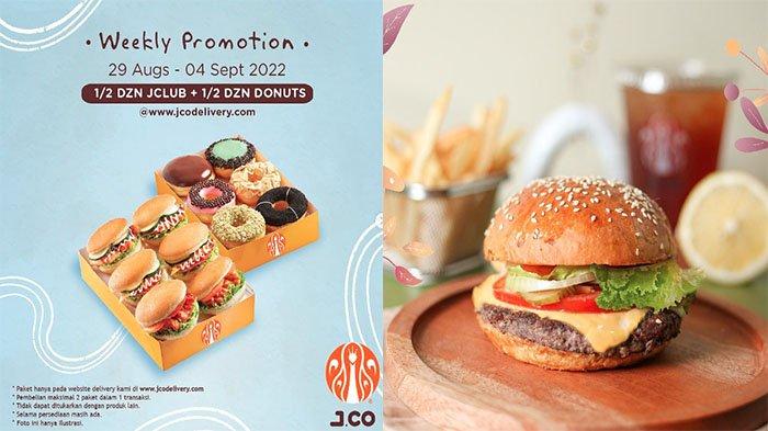 Promo JCO 31 Agustus 2022, Donuts 1/2 Lusin JClubs & JPops 1/2 Lusin ...
