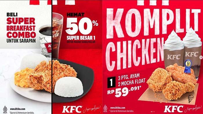 Promo KFC 17 September 2022, Super Breakfast Combo Diskon 50 % Super ...