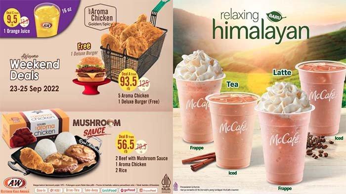 Promo Makanan Hari Ini 23 September 2022, KFC Hokben JCO Pizza Hut McD ...