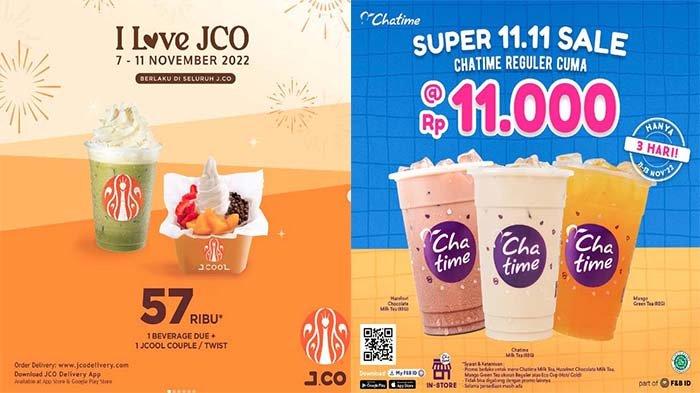 Promo Makanan Hari Ini 12 November 2022 Ada Menu Domino Pizza Chatime ...