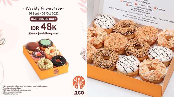 Promo Makanan JCO 27 September 2022, Nikmati Original Glazed Croffle ...