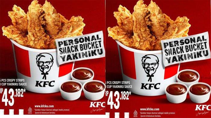 Promo Makanan KFC 29 - 31 Oktober 2022, Ada 43rd Birthday Personal ...