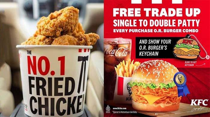 Promo Makanan KFC 30 September 2022, Beli OR Burger Combo Gratis ...