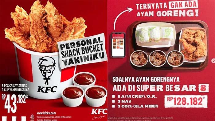 Promo Makanan KFC 25 Oktober 2022, Personal Snack Bucket Yakiniku 43 ...