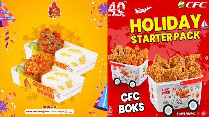 Promo Makanan Minuman 30 Desember 2023 CFC Geprek Bensu hingga Kopi ...