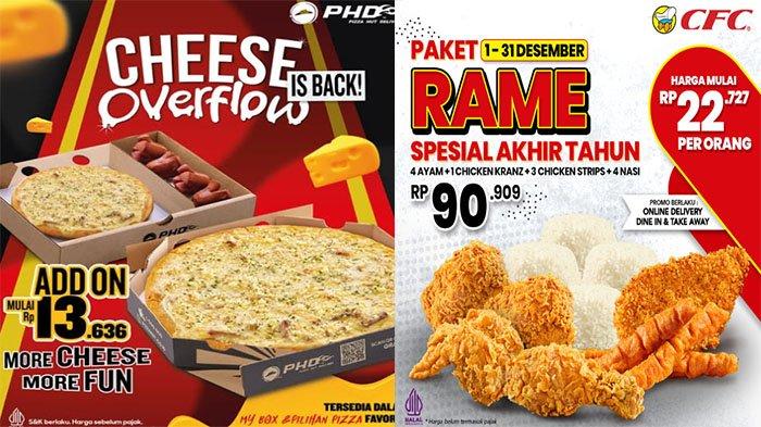 Promo Makanan Minuman Akhir Tahun, Nikmati CFC JCO Geprek Bensu PHD ...