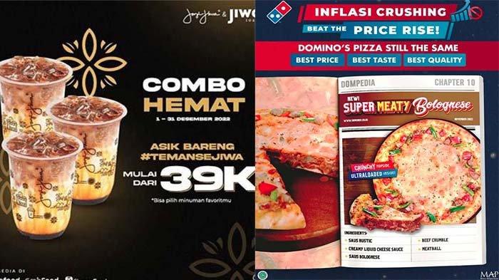 Promo Makanan 7 Desember 2022, Ada Geprek Bensu Chatime JCO Dunkin ...