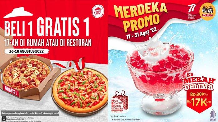 Promo Makanan Hari Ini 20 Agustus 2022, Menu Pizza Hut KFC JCO ...