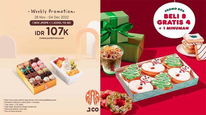 Promo Makanan Terbaru 1 Desember 2022, Ada Dunkin Donuts JCO Geprek ...