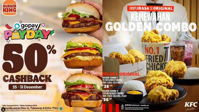 Promo Makanan di Restoran 26 Desember 2022, Ada Pizza Hut Burger King ...