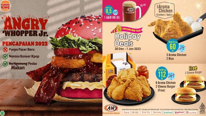 Promo Makanan di Restoran Akhir Tahun 31 Desember 2022, Ada KFC Pizza ...
