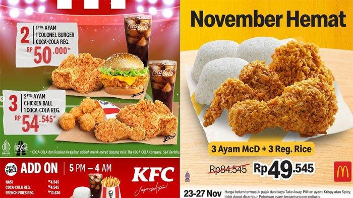 Promo Makanan di Restoran 24 November 2022, Ada Burger King McD Pizza ...