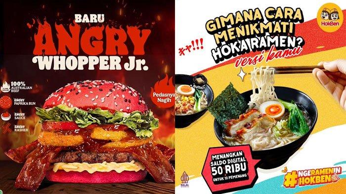 Promo Makanan di Restoran 21 Desember 2022, Menu Pizza Hut Burger King ...