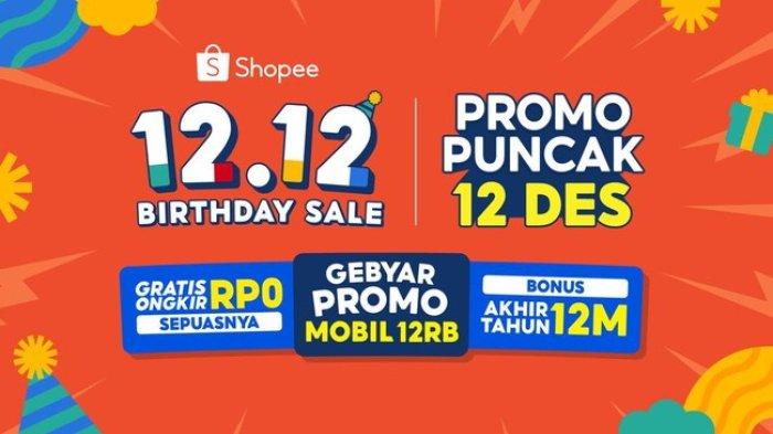 PUNCAK Meriah Rangkaian Promo Shoope 12.12, Cek Link Harga Termurah ...