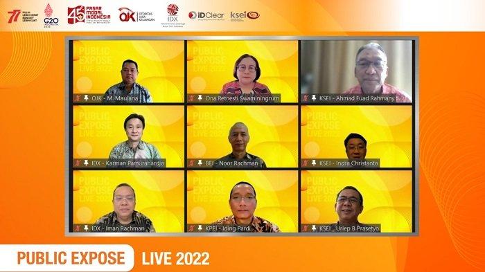 Public Expose Live 2022 Kembali Digelar, 54 Perusahaan Tercatat Siap Ramaikan - Tribunpontianak ...